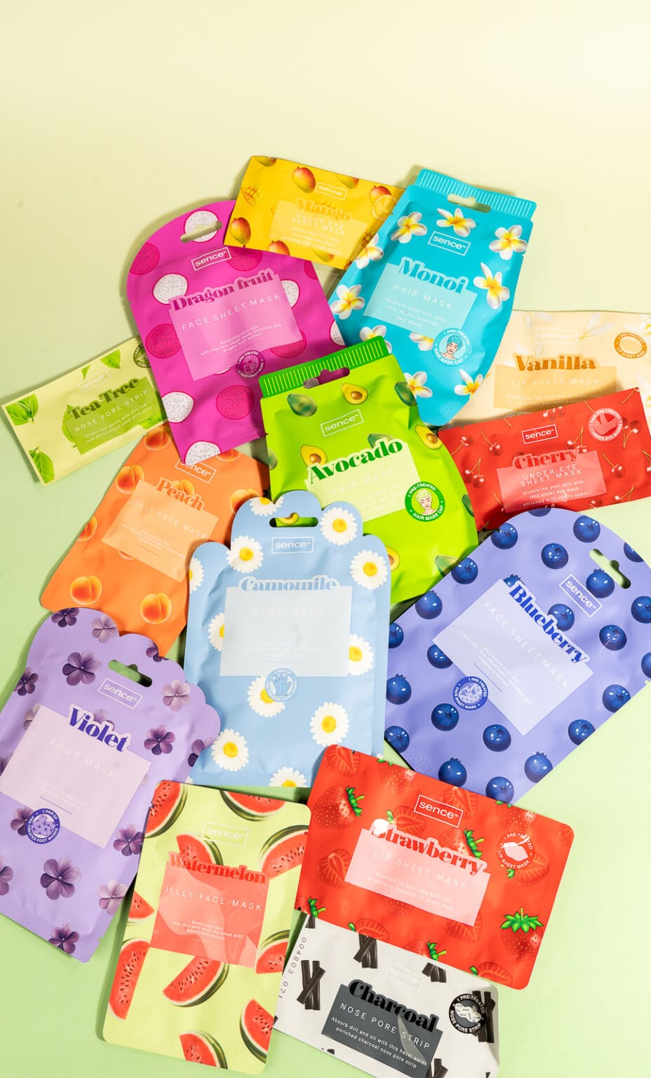 The Good Recipe Face Sheet Masks | Sence